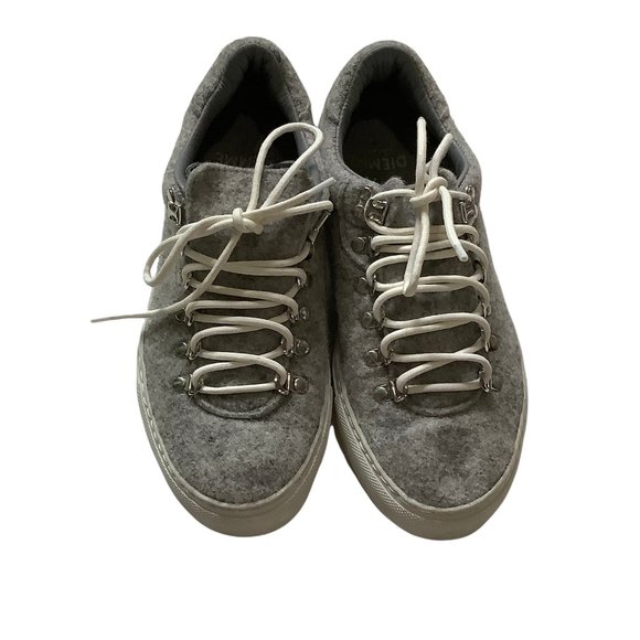 Diemme | Shoes | Diemme Italian Grey Wool Low Top Lace Up Sneakers ...